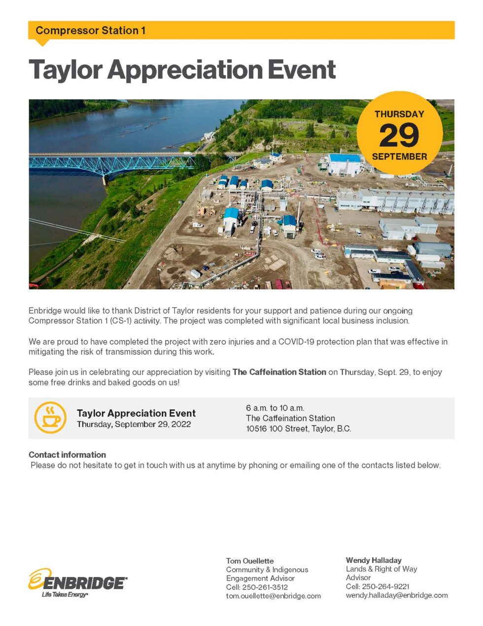 Taylor Appreciation Event Thursday, October 29th - Welcome to the ...