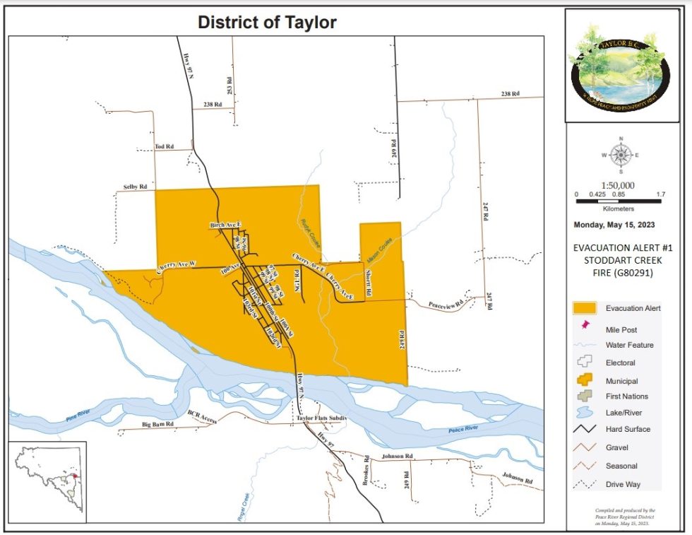 Evacuation Alert District of Taylor - Welcome to the District of Taylor
